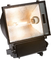 IP65 Metal Halide 400 watt Flood Light | Black