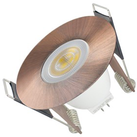 Integral Copper Evofire Mini Fire Rated LED Downlight IP65 with Round ...