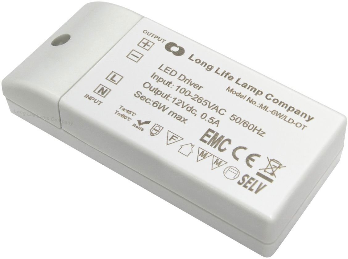 Miniature 6W LED Driver 12V For LED Strip