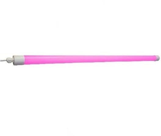 Flesh Pink 1200mm LED Stick Light Fitting + Power Supply