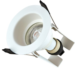 Integral White Evofire Fire Rated LED Downlight IP65 with GU10 ...
