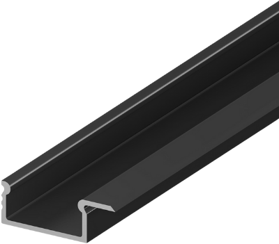 2 Metre Aluminium LED Profile P6-2œ Black Tech-Light 86620513 - High ...