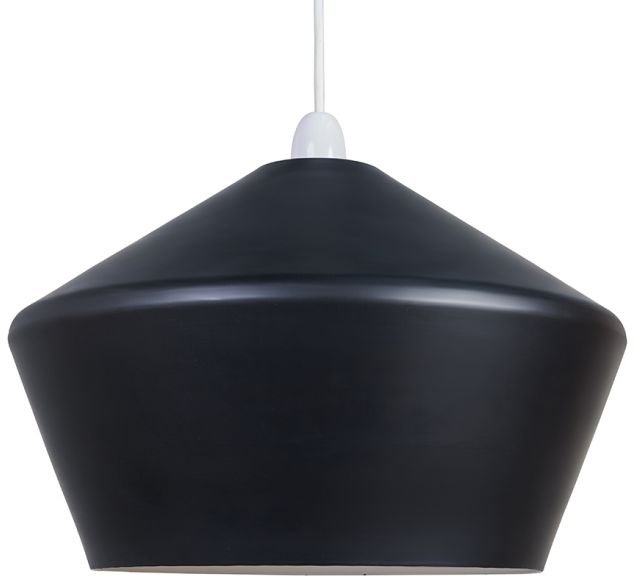 Minisun 25777 Otis Angled Metal Matt Black NE Ceiling Shade - Modern ...