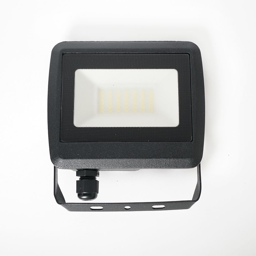 MiniSun 30W 6500K LED Slimline IP65 Black Flood Light with Samsung ...