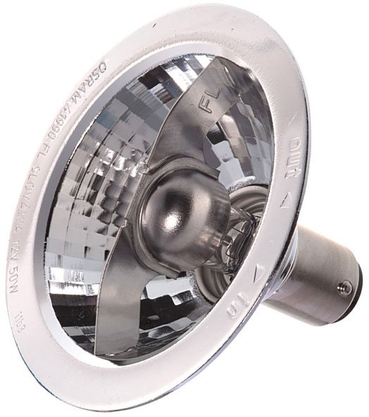 50W Aluminium Reflector 70mm 12V (8 Degree Beam)