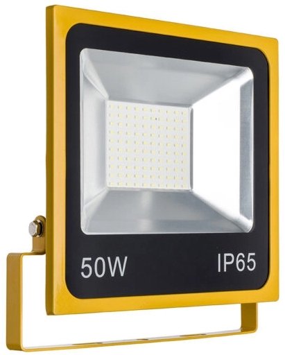 Red Arrow SMD Yellow Floodlight LED 6500K IP65 50 Watt