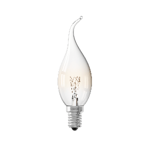 Calex 10W Incandescent BXS35 Small Edison Screw Clear Bulb - CAL-413654