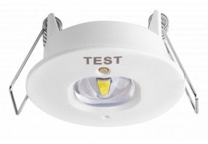 Megaman 1W Self-Test Recessed Downlight 6000K â Reliable Emergency Lighting