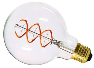 Girard Sudron 5w 300lm 95mm Edison Screw Very Warm White G95 Filament ...