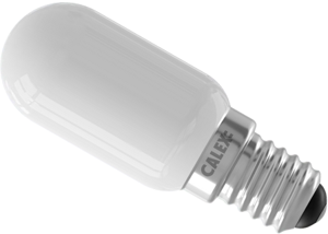 10W T18 Small Edison Screw Incandescent Bulb in White Finish - Calex ...