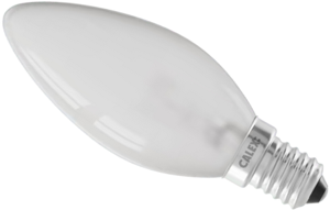 Calex 10W Incandescent Bulb B35 Small Edison Screw Finish White - CAL ...