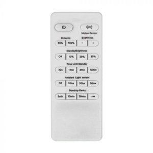 V-TAC Sensor Batten Fittings with Remote Control: Effortless Lighting Adjustment