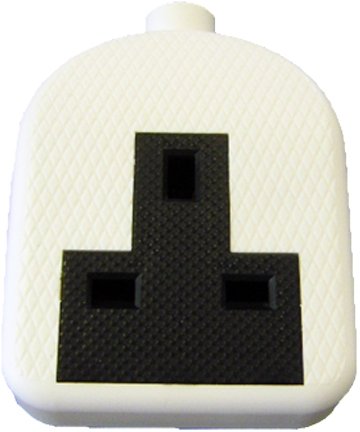 1G 13A EXTENSION SOCKET WHITE