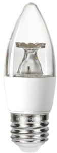 Integral ILCANDE27NC068 Energy-Efficient E27 Candle Bulb - 470LM 4.9W ...