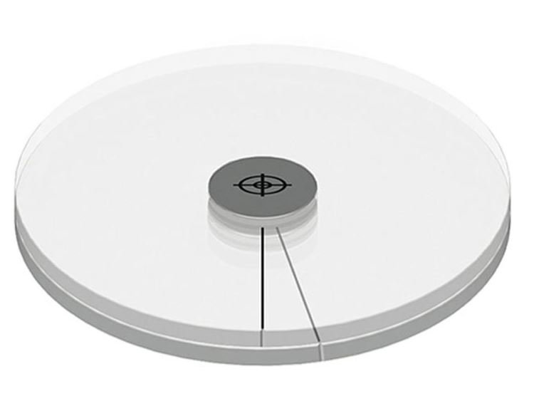Pair of aimable snap lenses for PAR30, PAR38 and AR111 lamps