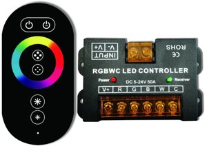 RF Remote RGB+CCT Controller | 12-24V | Wireless Control | ACC1113