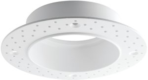 ALL LED Fire Rated Trimless Plaster-In Kit | Polar White