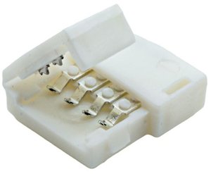 10 MM RGB Coupler Connector For LED Strip IP20 (Max 80W) - 10 Pack ...