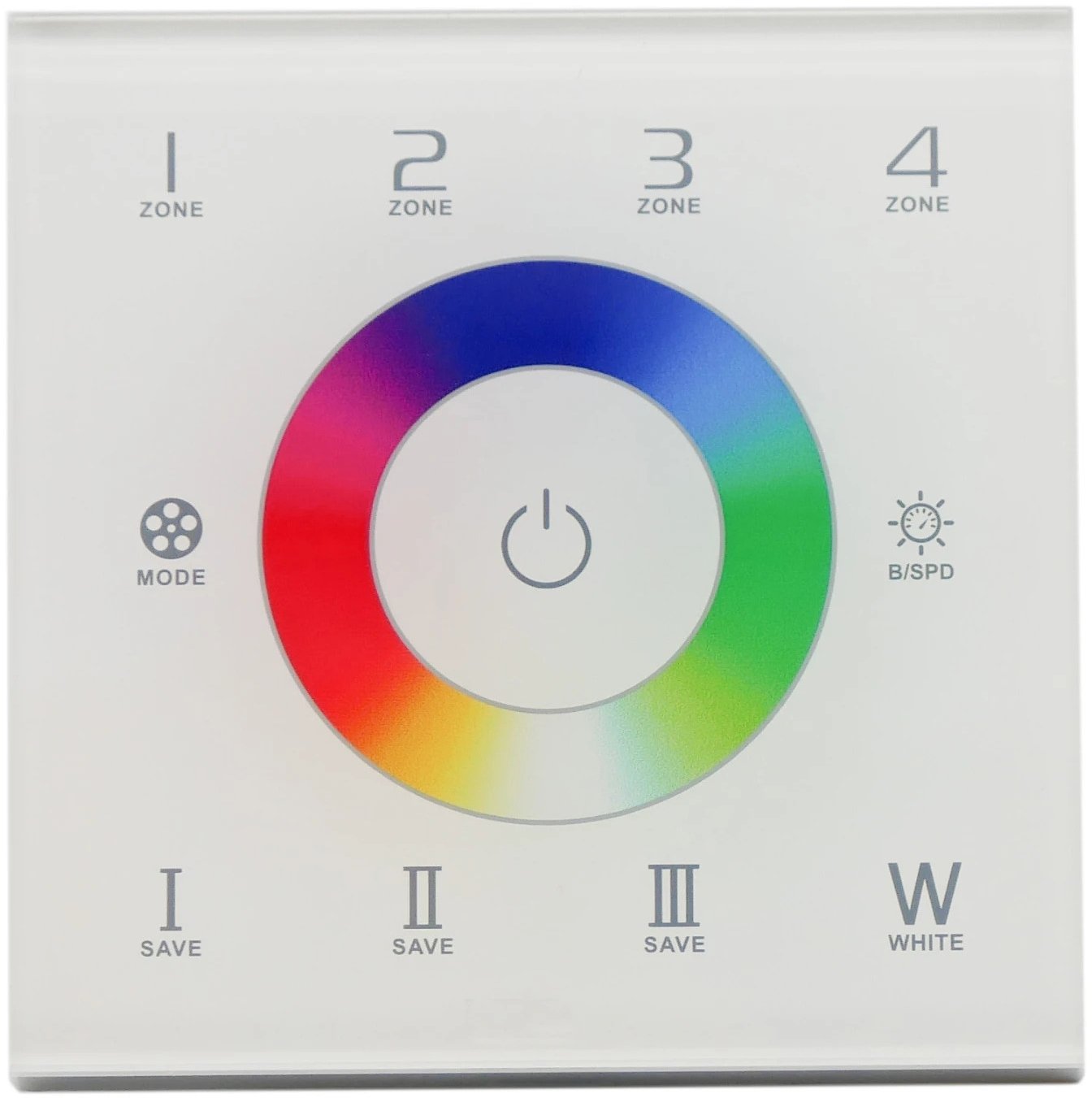 Robus | DMX Touch Panel 4 Zones Controller for RGBW LED Strip