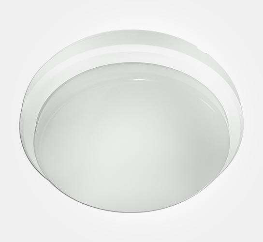 Cool White 14W LED Eterna Bulkhead White Trim - Click to Buy