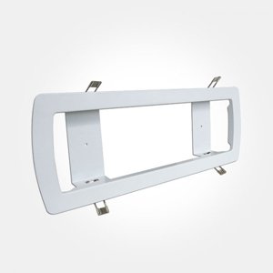 Eterna Semi Recessed Emergency Bulkhead White Frame (IP20 Rated)