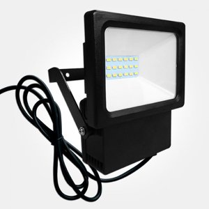 Eterna Standard LED Floodlight 10 Watt Black 4000K (IP44 Rated)