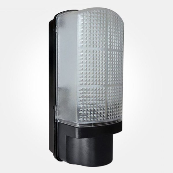 Eterna LED Bulkhead 7 Watt Black 3100K (IP44 Rated)