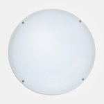 Eterna Black IP65 17W Colour Selectable Bulkhead with Photocell