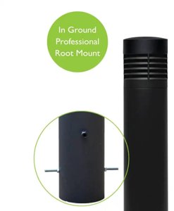 Fortress Dusk to Dawn Bollard Light (Photocell) - Professional Root ...