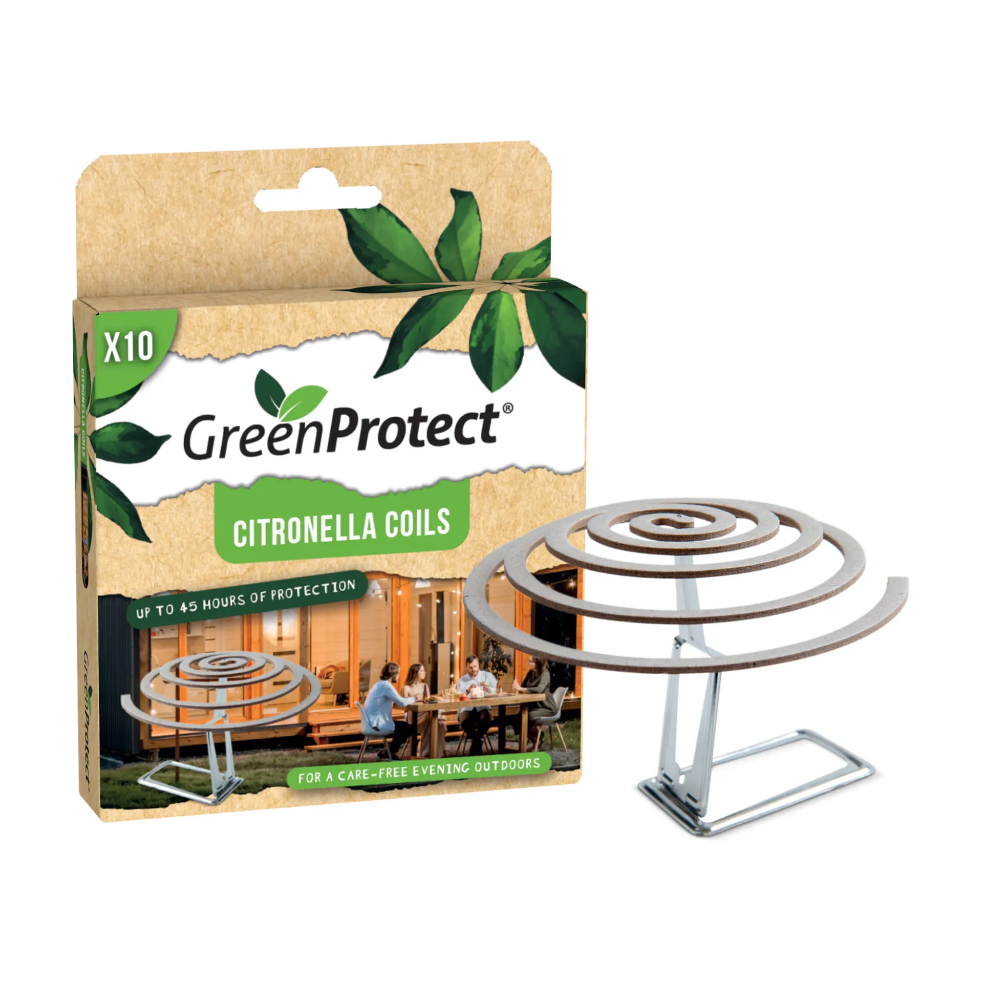 Green Protect Citronella Coils: Natural Insect Repellent for Outdoor ...