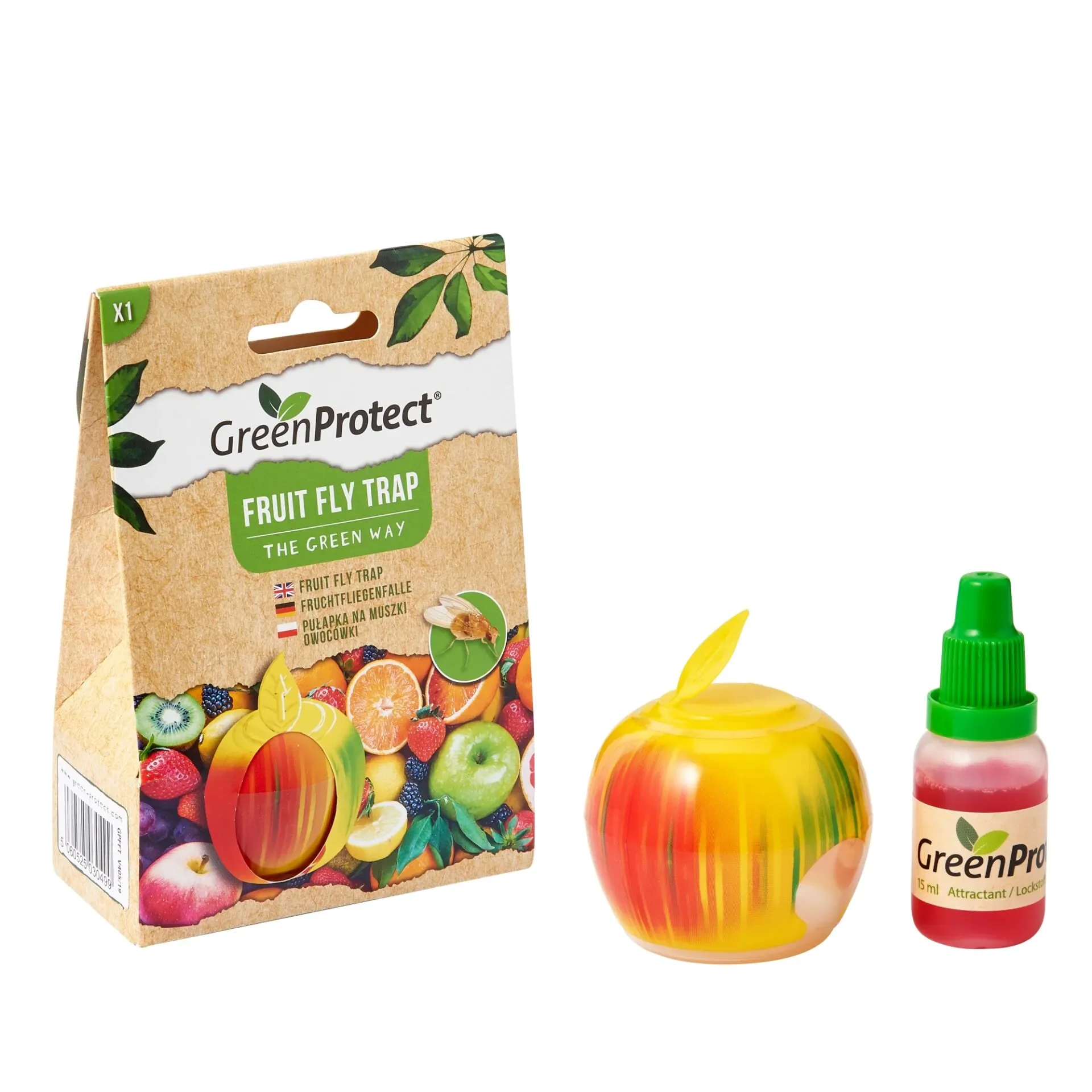 Fruit Fly Trap Green Protect 1103001678 Effective Solution For Eliminating Fruit Flies