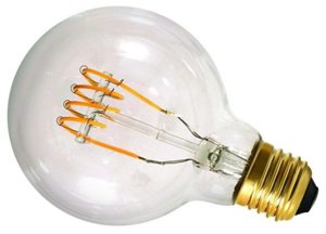 Girard Sudron 4w 240lm 80mm Edison Screw Very Warm White G80 Filament Globe LED - Product Number ...