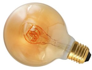 Get Stylish Illumination with Girard Sudron 4w 200lm 80mm Edison Screw Warm White G80 Filament ...