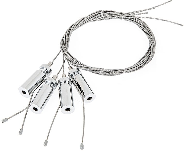 Globo LED Panel Stainless Steel Supporting Wires 4 sets