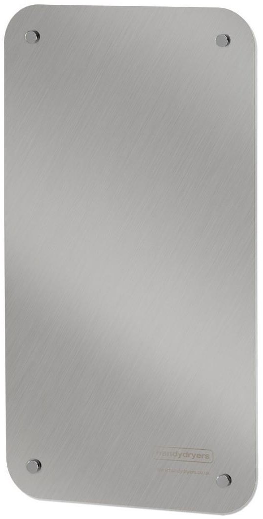 Brushed Steel Extended Back Splash Panel by Handy Dryers