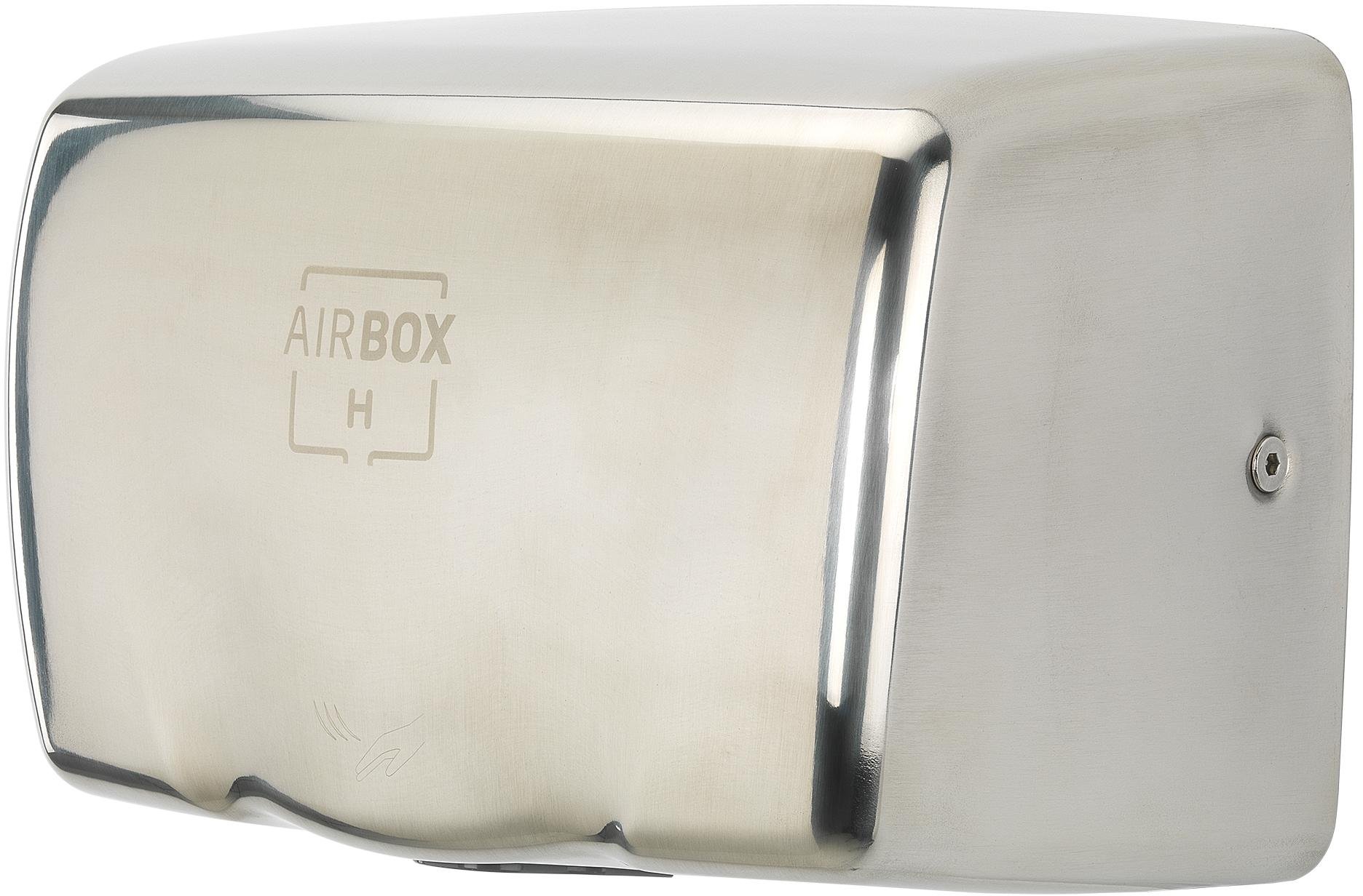 1.3kW AirBOX Steel Finish Hand Dryer by Handy Dryers