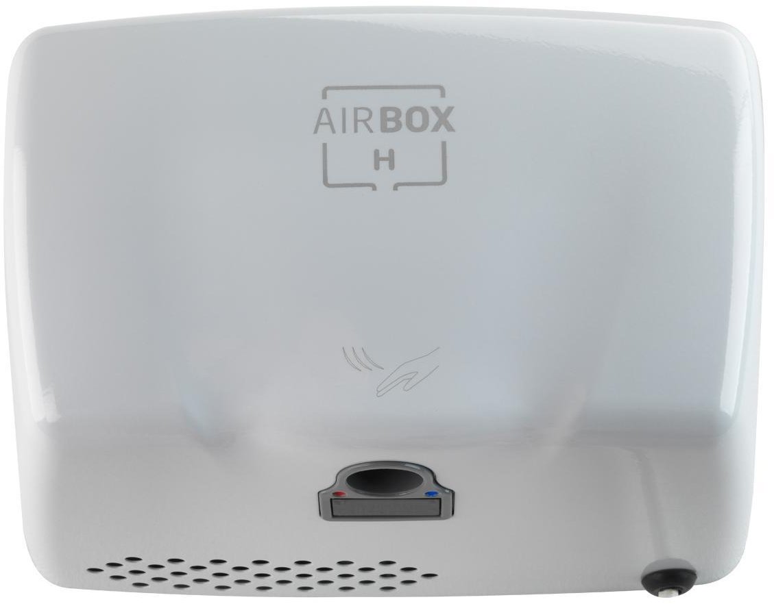 1.3kW AirBOX White Finish Hand Dryer by Handy Dryers