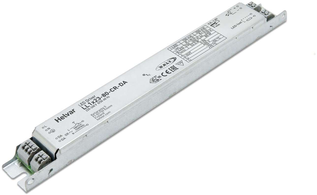 80.0W 220-240V LED Driver IP20 Dimmable