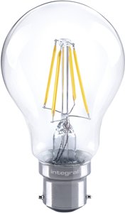 ILGLSB22DC053 - Integral OMNI Filament GLS B22 4.2W Dimmable LED Bulb ...