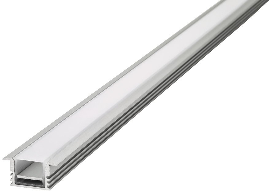 ILPFR084 Integral IP65 Recessed Aluminium Profile 2M - Complete Kit ...