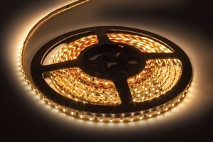 24V 5m x 4mm LED Strip in Warm White