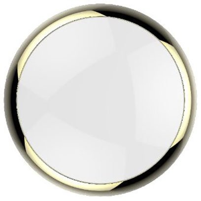 Kosnic Blanca-i LED Bulkhead Brass Colour Trim - IP65