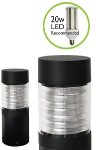 Enhance Your Outdoor Spaces with Lumena LEDI-FBL/SMT19BL-PC Dusk to ...