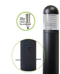 Get the Lumena LEDifice LED Bollard Light with Professional Root Mount ...