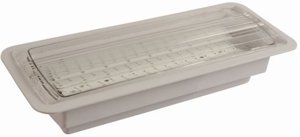 6W Recessed Emergency Bulkhead - 3 Hour Emergency Function