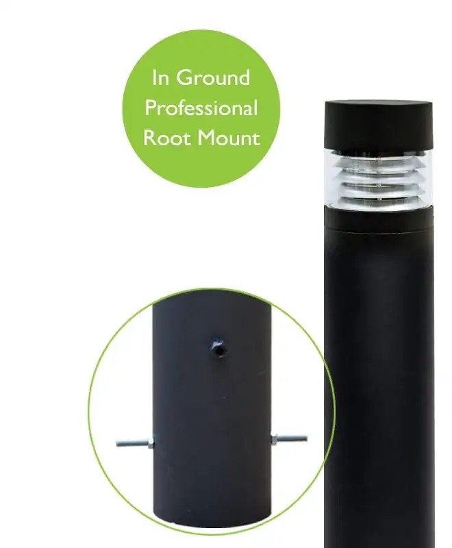 Lumena Lighthouse Dusk to Dawn Bollard Light (Photocell) - Professional ...