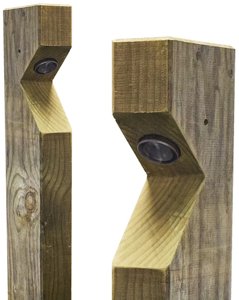 Radiata Sleeper Path Light: Timber Pine MR16 LED Down Light 12v 8.3w ...