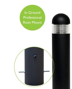 Lumena LIG-DBL/RMT78BL - Professional Root Mount Lighthouse Bollard ...