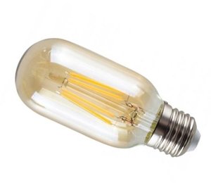 4w E27 LED Filament Radio Valve Bulb Very Warm White.