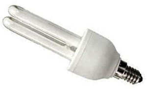 Multi Tube 20 Watt SES Blacklight Compact Fluorescent